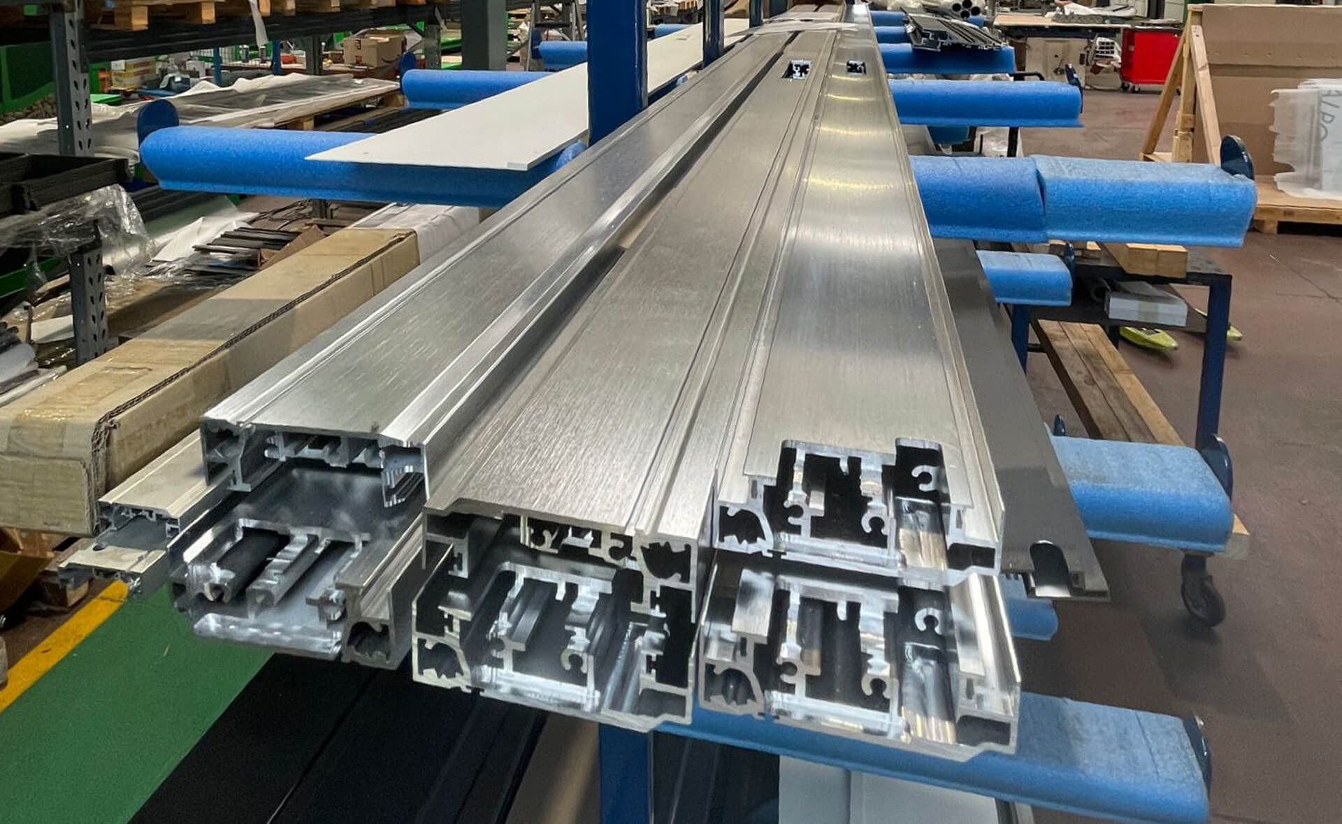 Metalworks for the furniture industry