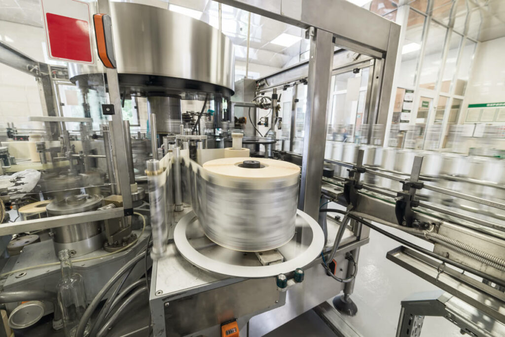 Production of packaging machinery and lines